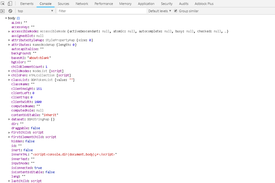 Javascript Console Object Logging Tutorials Example Cloudhadoop