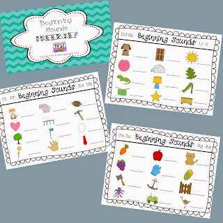 The Kindergarten Pod: Beginning Sounds Freebie!