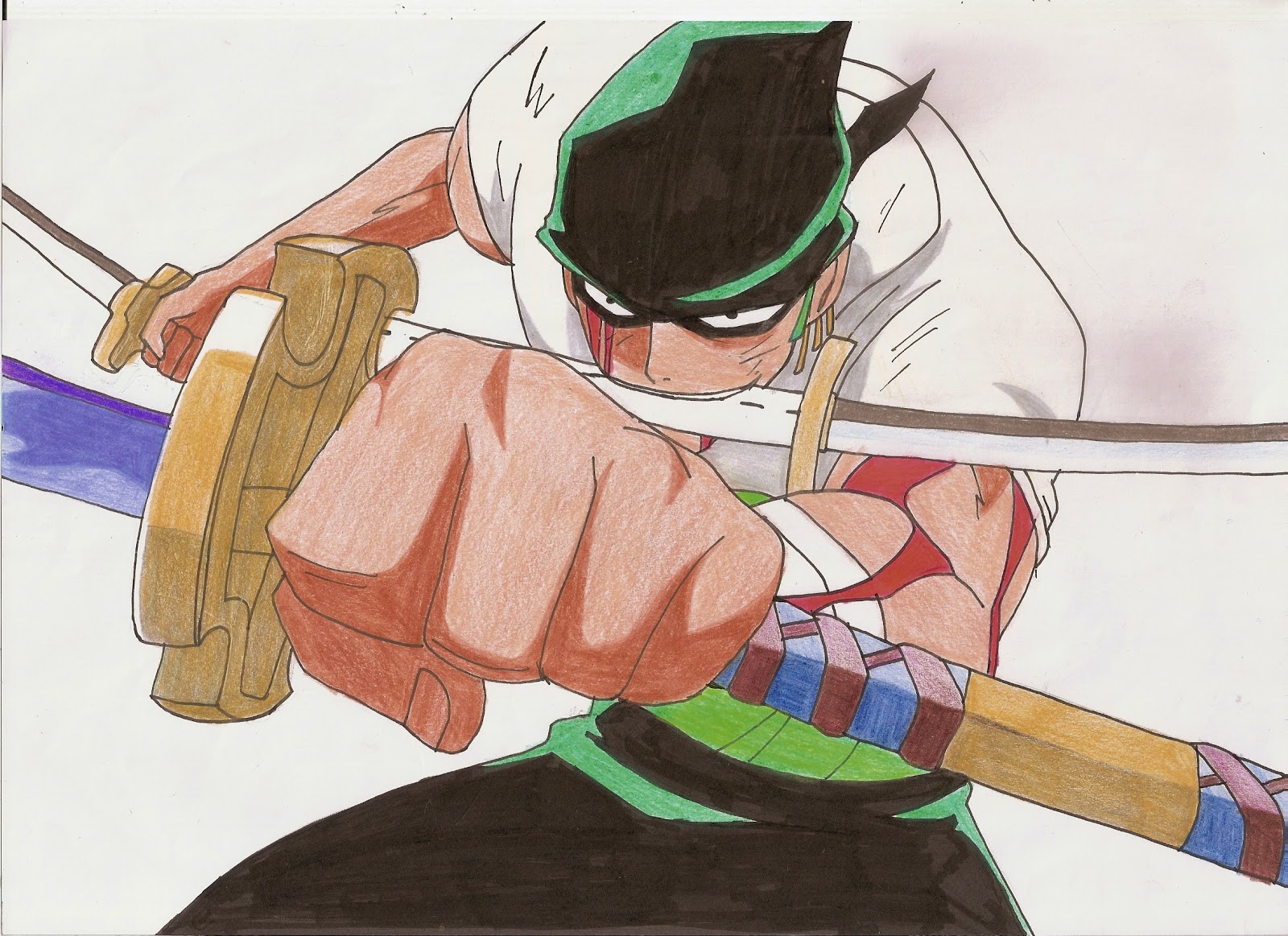 fan de mangas: Zoro Santoryu