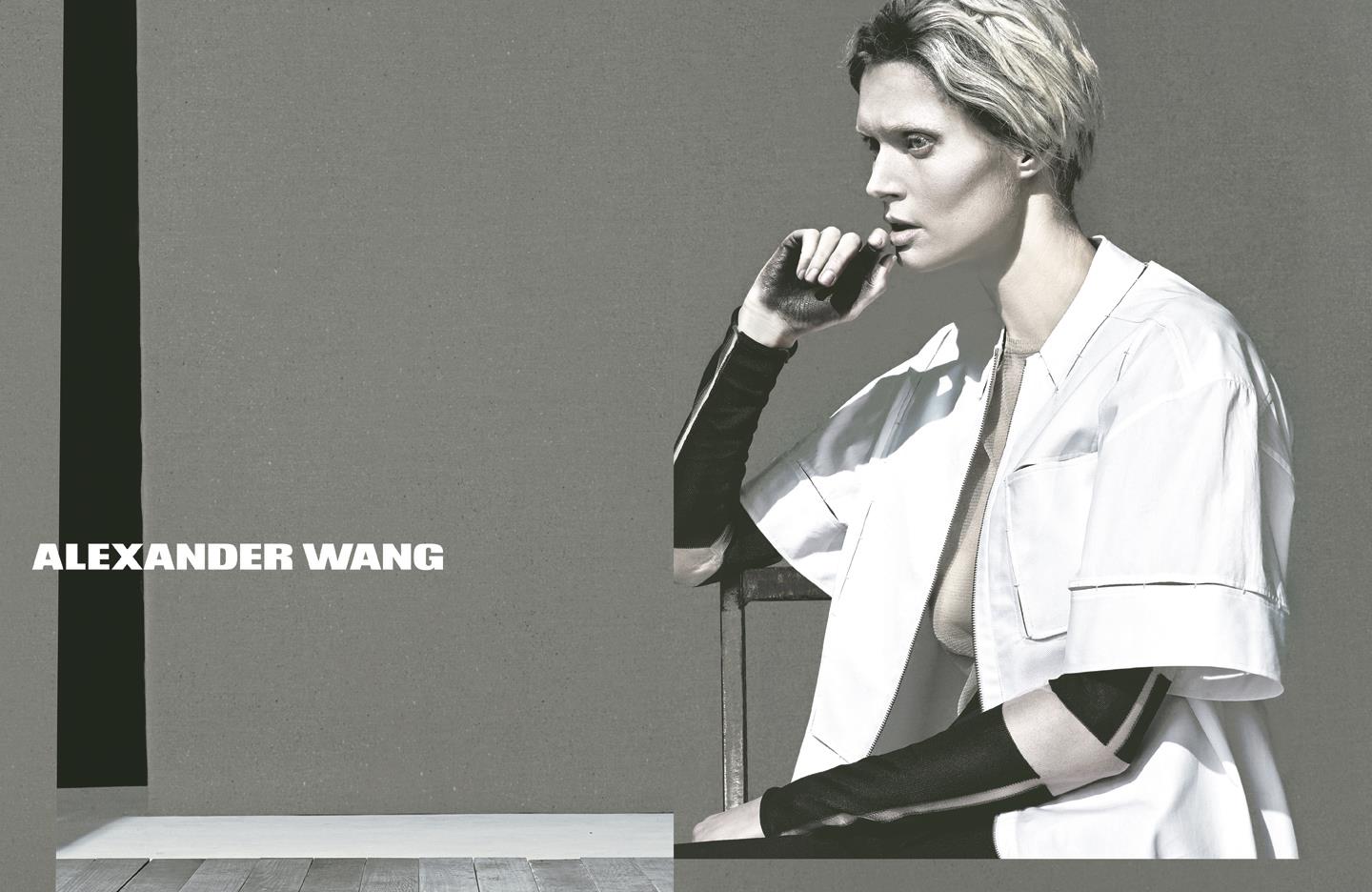 AD CAMPAIGN: Alexander Wang Spring/Summer 2013: Malgosia Bela by Steven ...