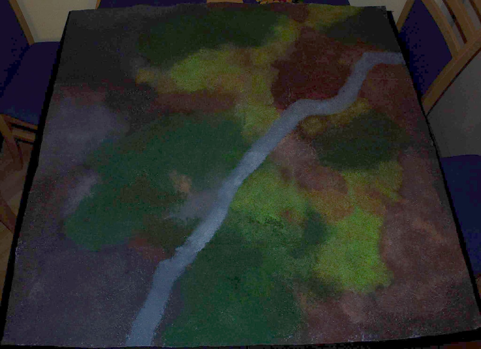 Gaming in Middle Earth: A DIY battlemat