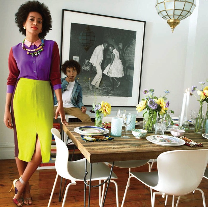 Solange Knowles Rocks African Designers