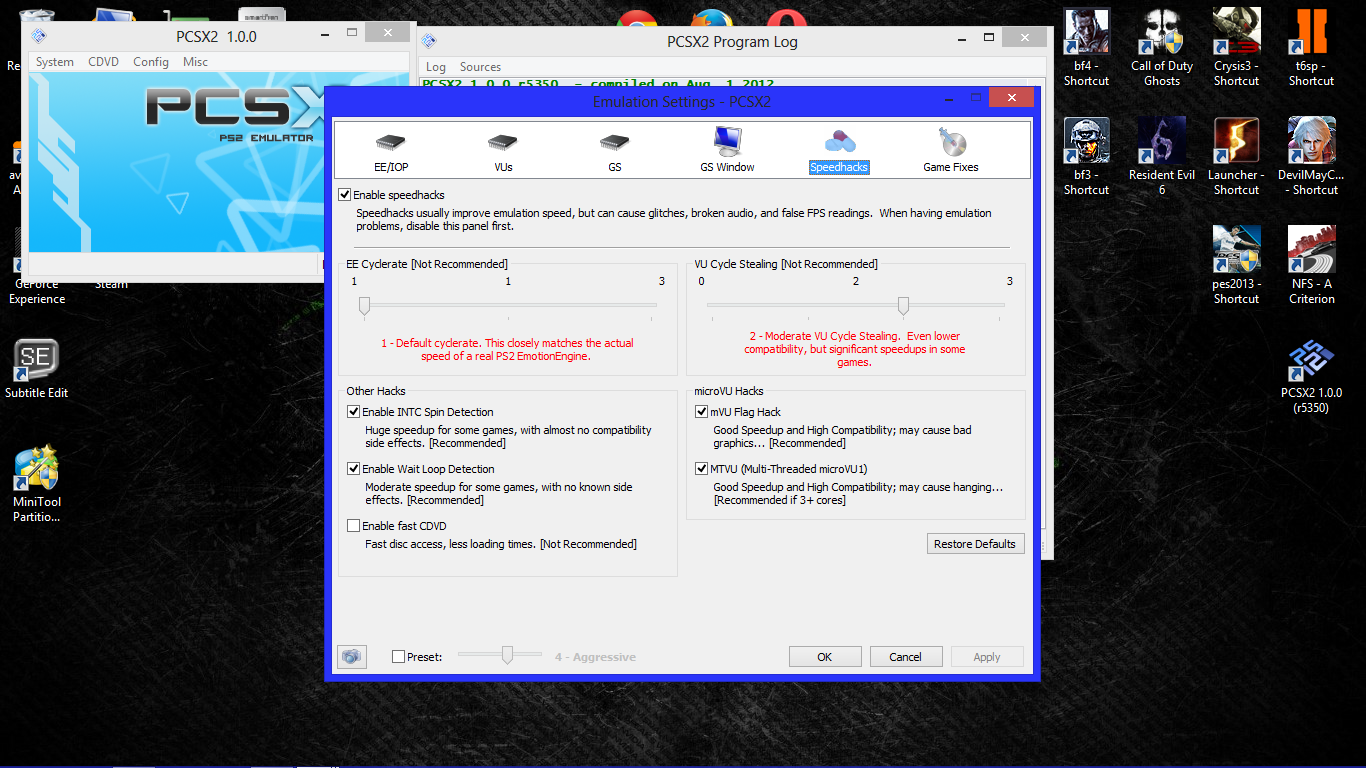 Cara Setting PCSX2 Agar Tidak Lemot