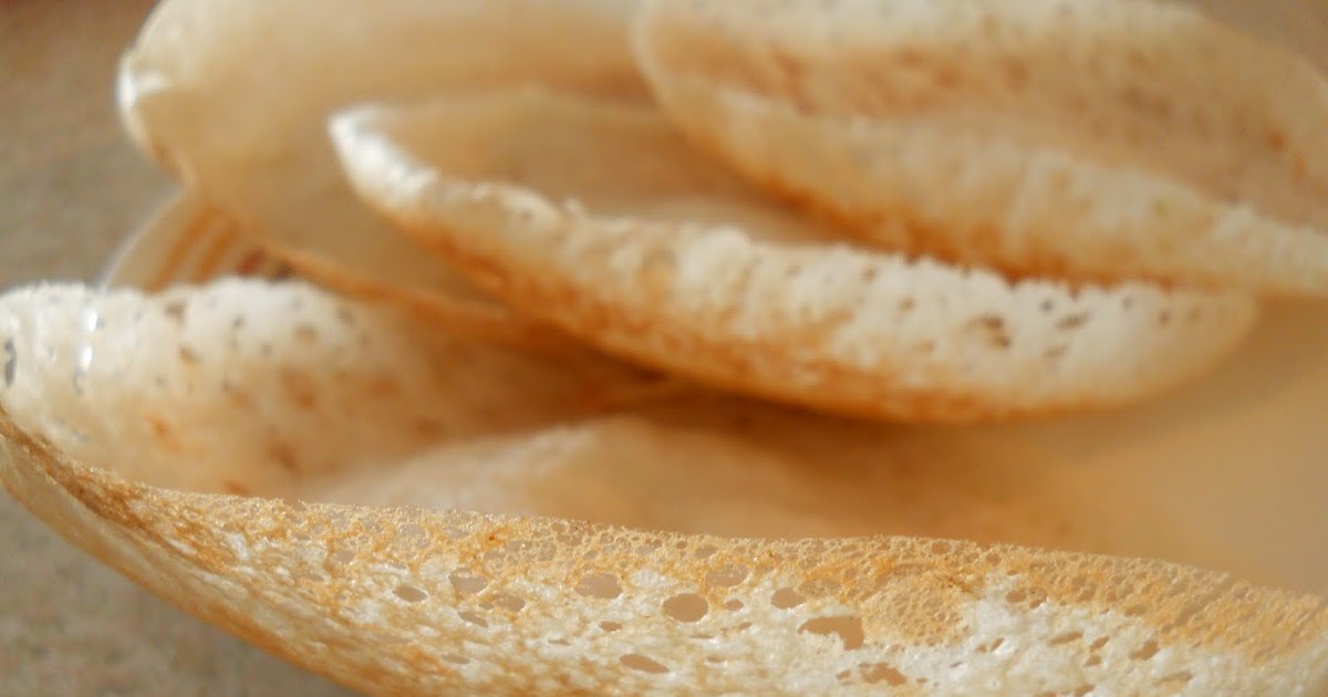 Appam (Kerala rice pancake)