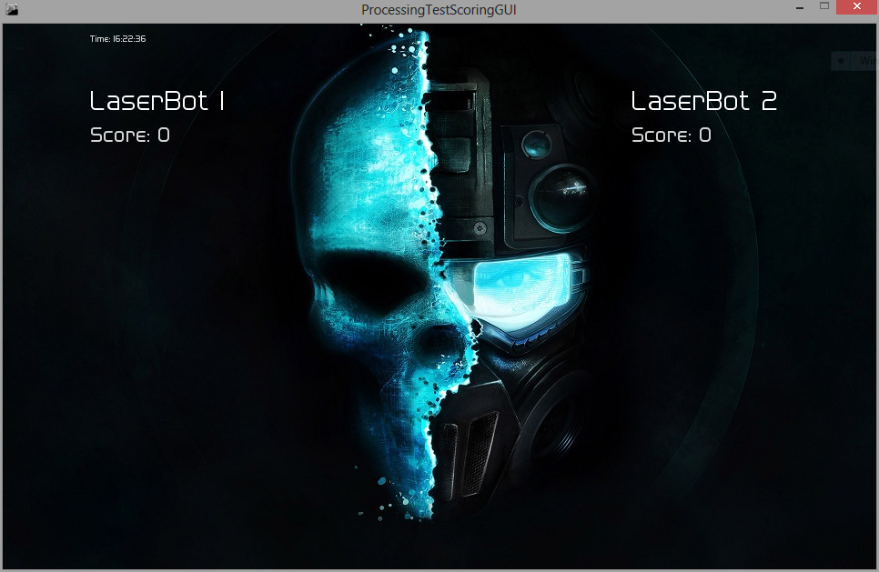 Games Master GUI | LaserBots
