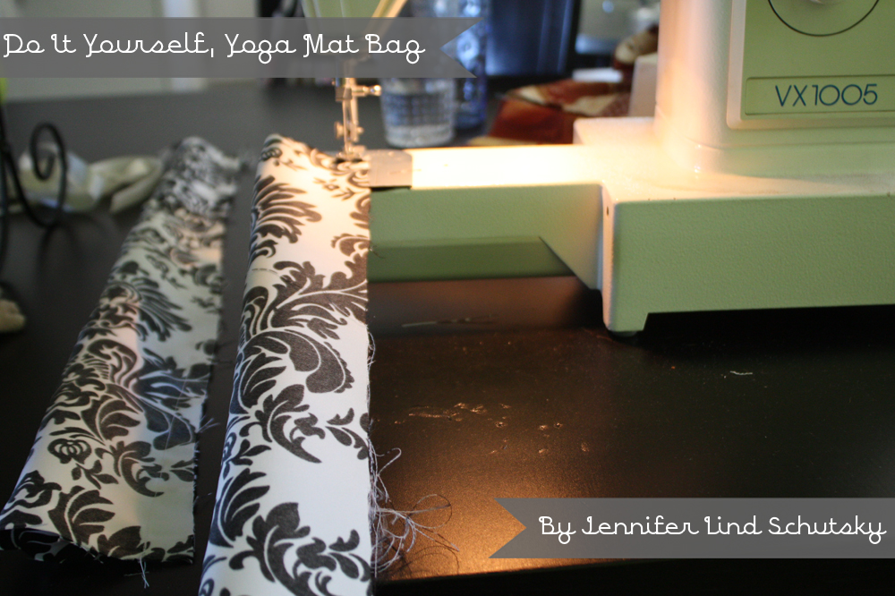 D.I.Y. Cupcake: D.I.Y. Yoga Mat Bag {a tutorial}