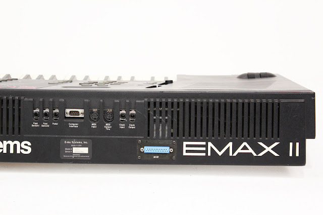 MATRIXSYNTH: VINTAGE E-MU EMAX II 16-Bit Vintage Sampler SN 0400580