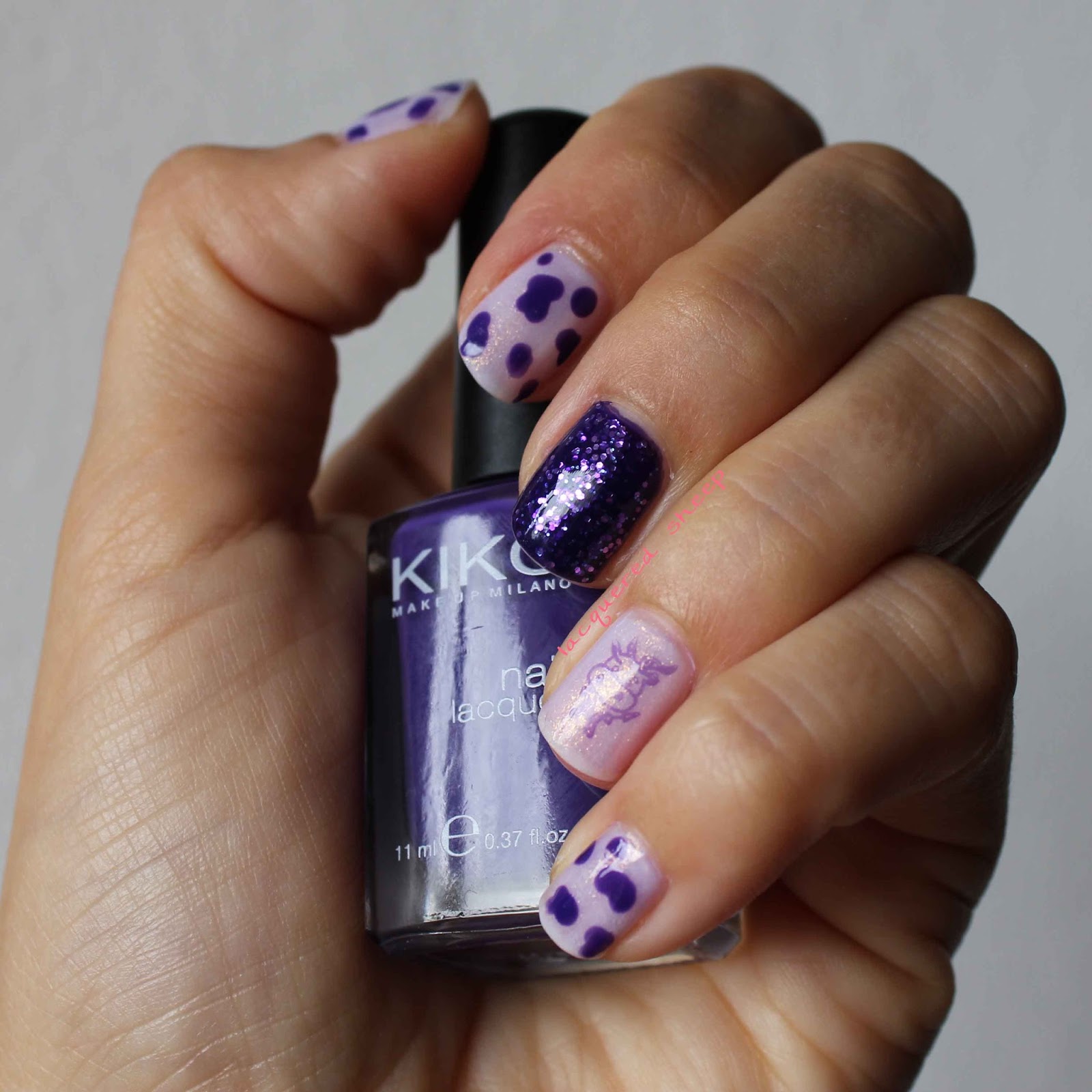 lacquered sheep: [NOTD] Milka Kuh