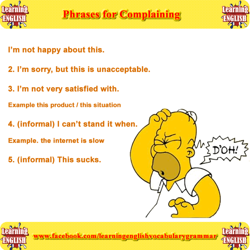 THE KING OF COMPLAINERS (INTERMEDIATE)