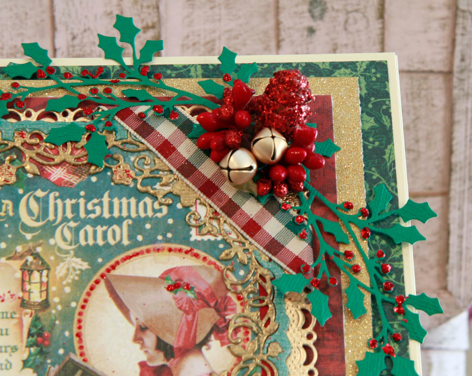 Really Reasonable Ribbon Blog: Ol' Christmas Carol Card