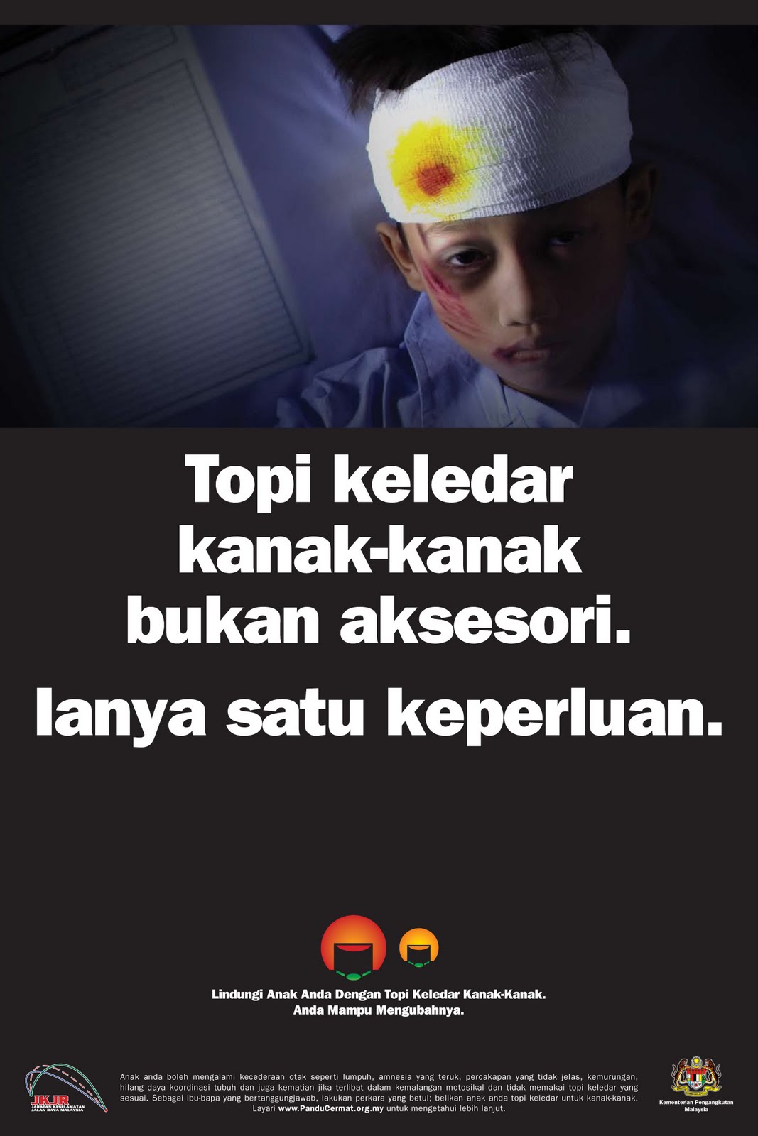 Bahasa Melayu: Poster Keselamatan Jalan Raya