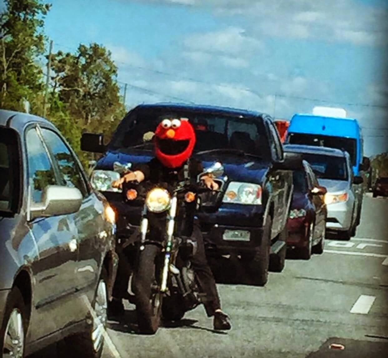 Motorcycle Helmets: Elmo Helmet