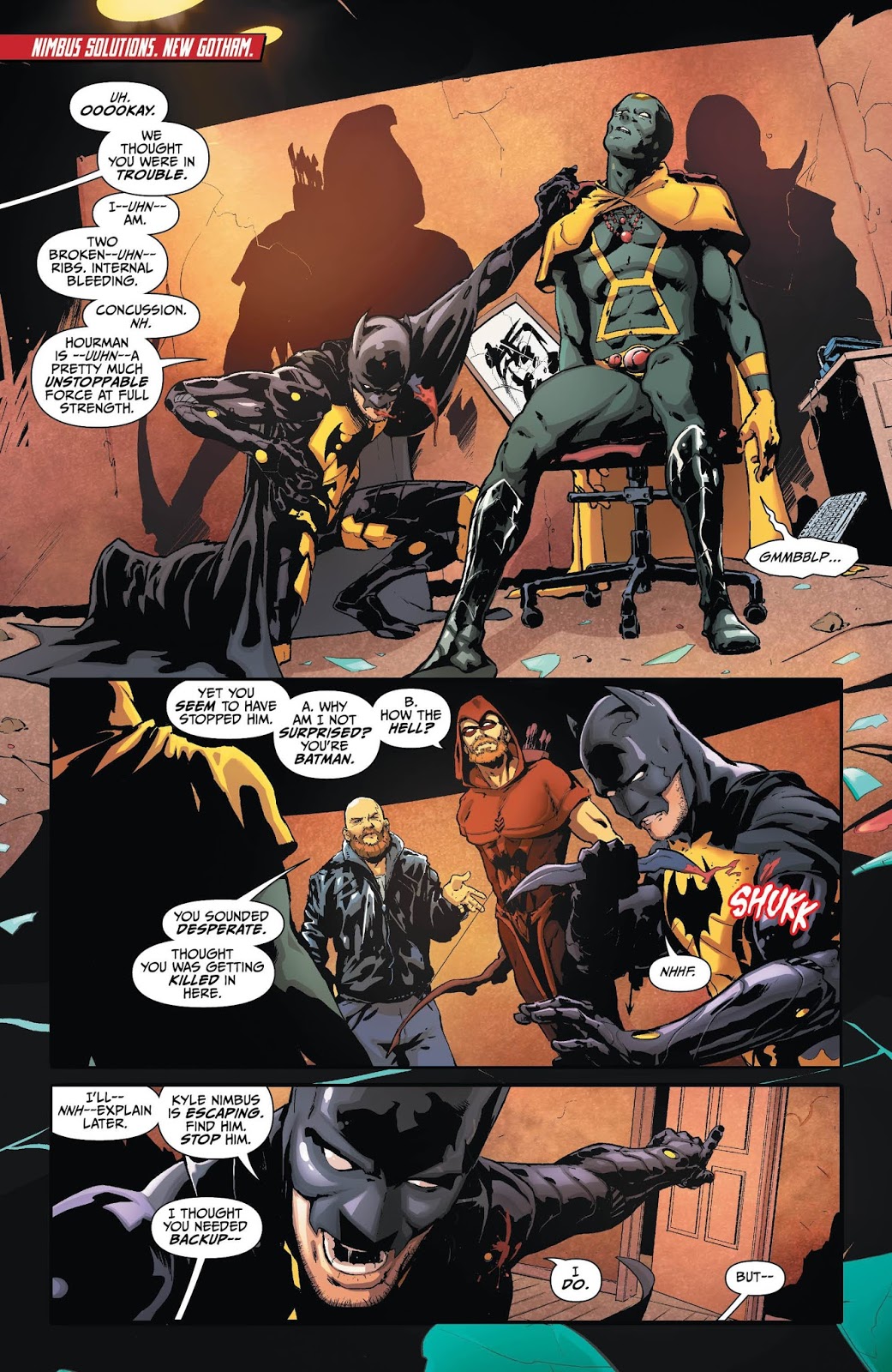 Weird Science DC Comics: PREVIEW: Earth 2: Society #11