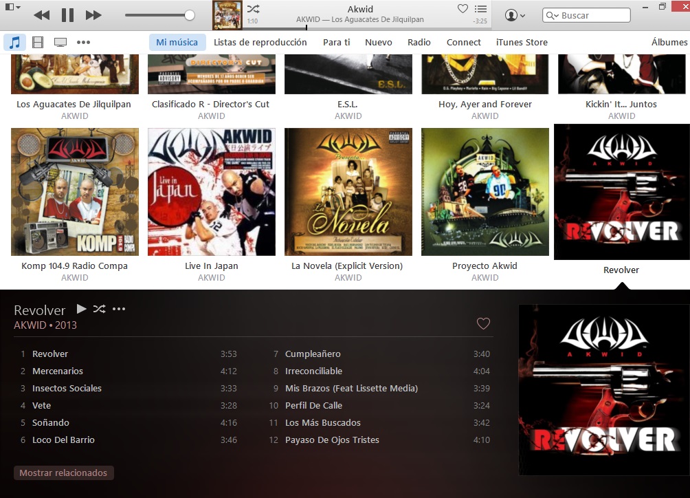 DISCOGRAFIA DE AKWID