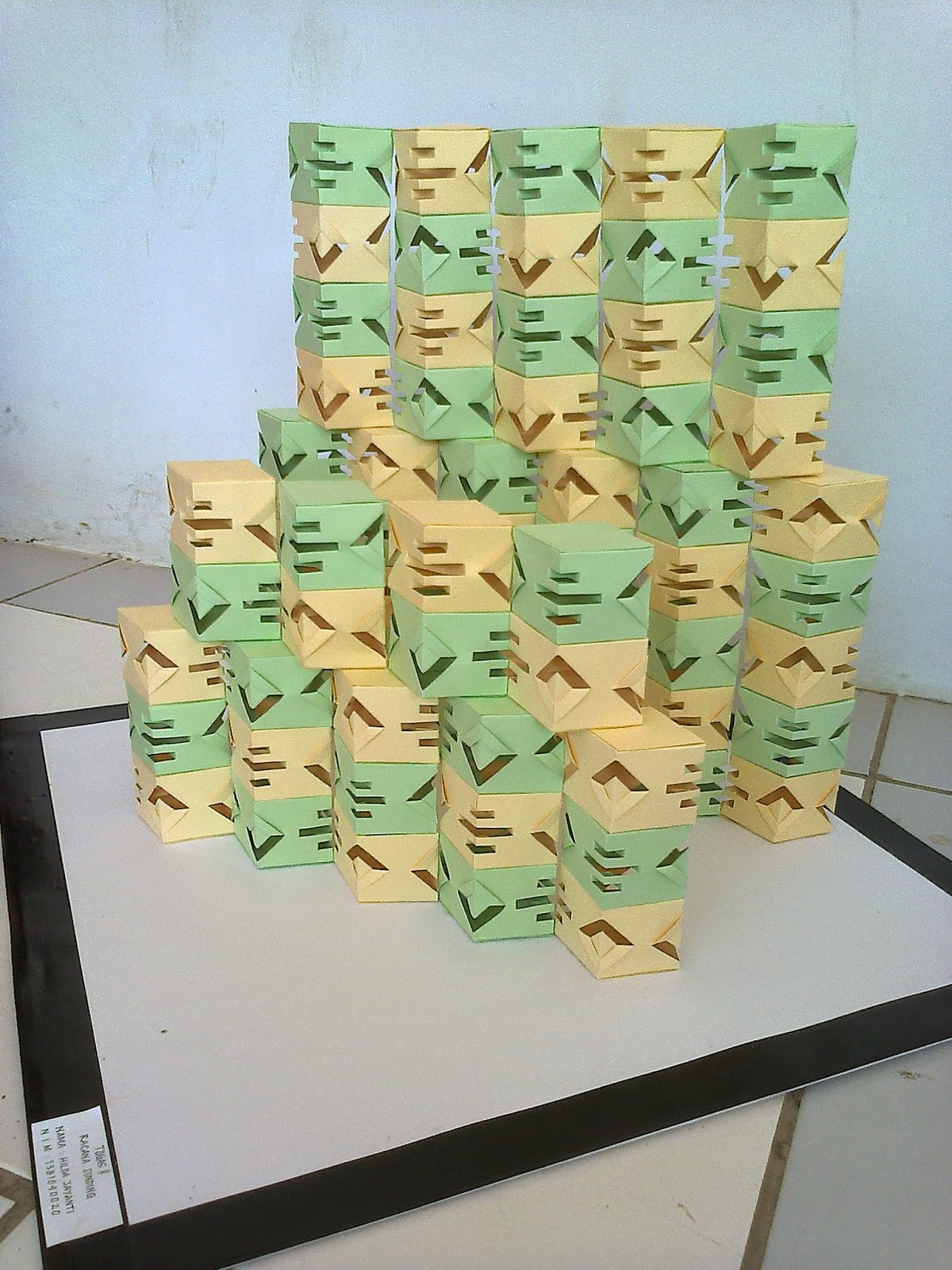 coretan hilly: RACANA DINDING