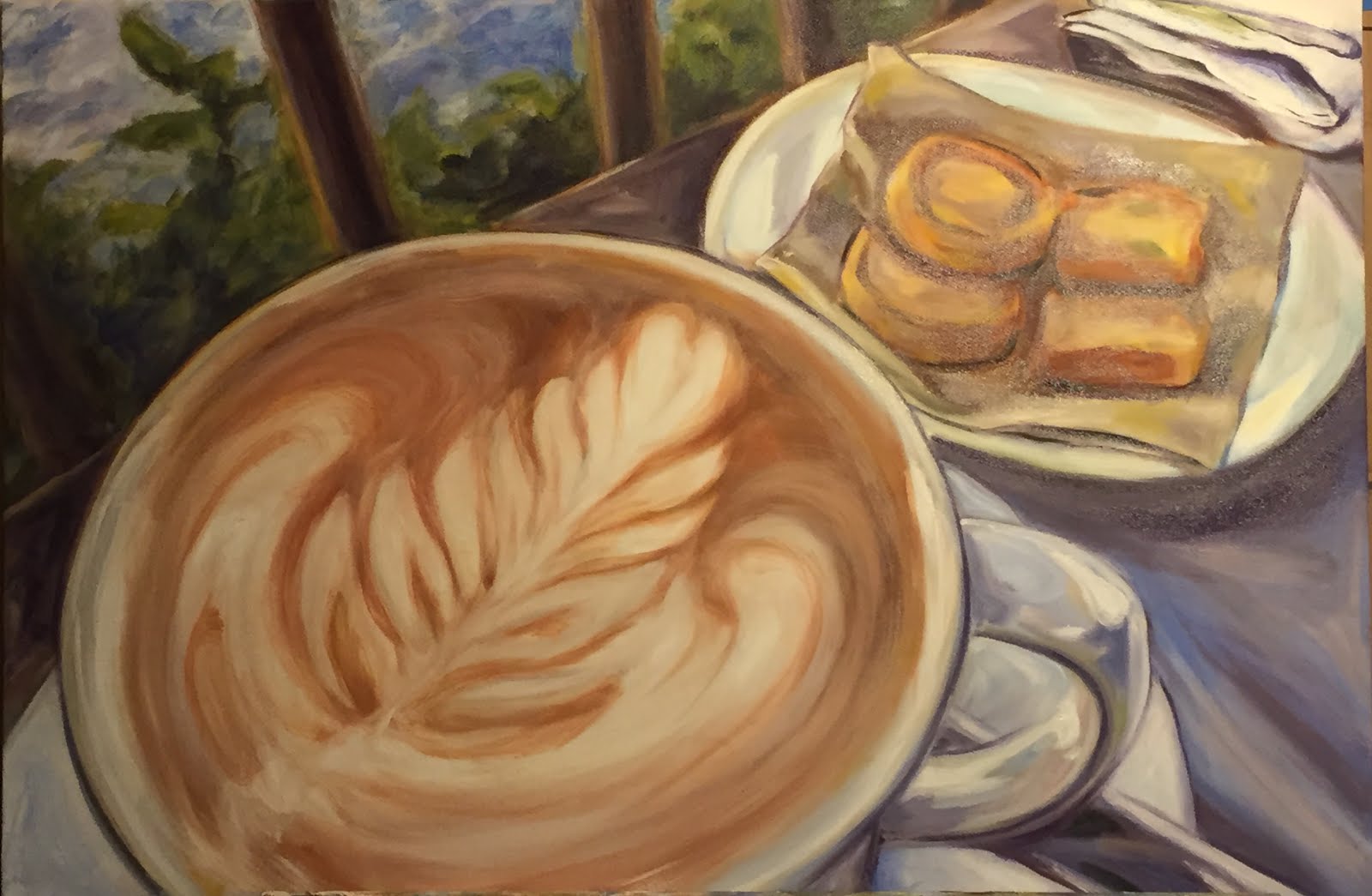 Heidi Floren Gallery: Coffee Paintings