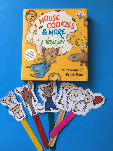 Free Mouse and Friends Puppet Sticks ~ Preschool Printables