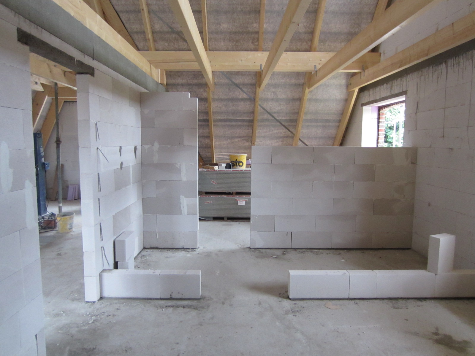 Unser Bautagebuch: Rohbau Obergeschoss