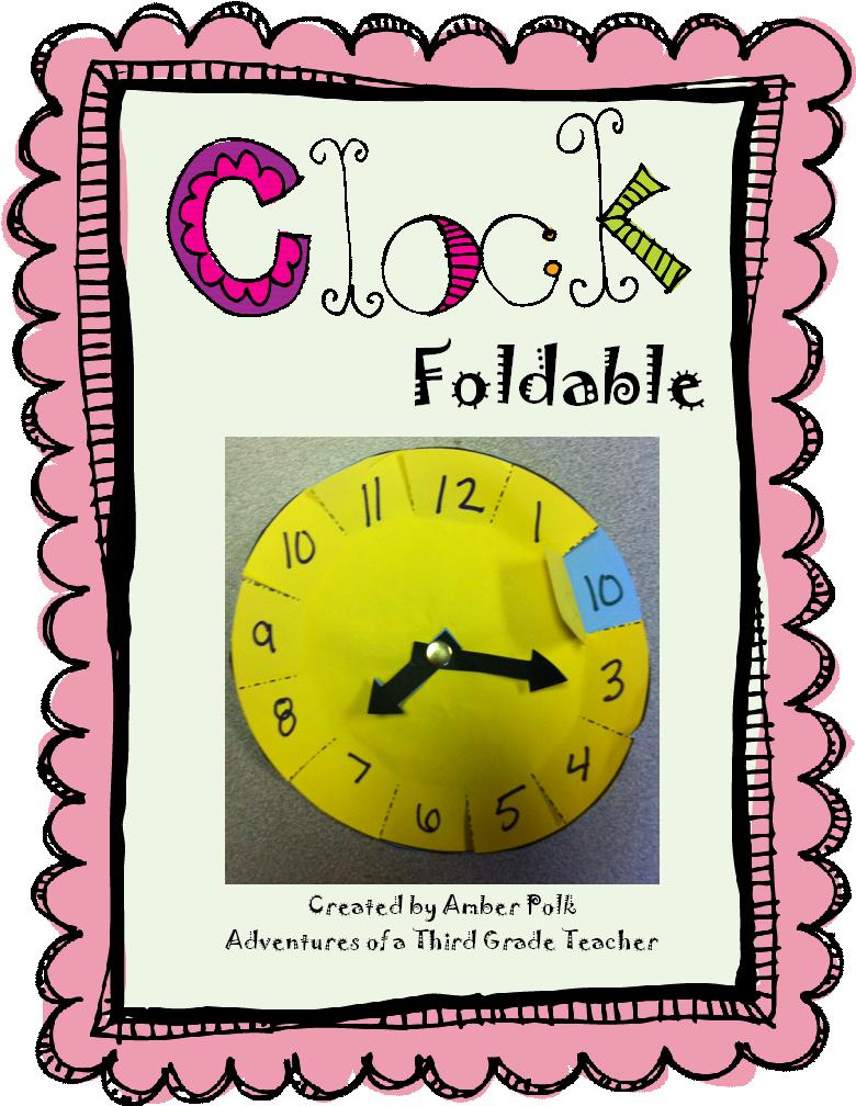 Me And MY Third Grade Gang: Clock Foldable {FREEBIE}