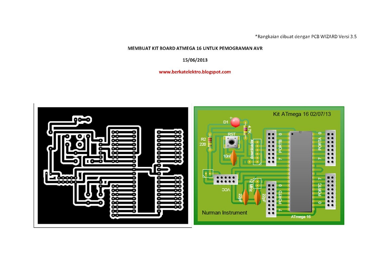 Education - Training - Production electronic devices: MEMBUAT KIT ...