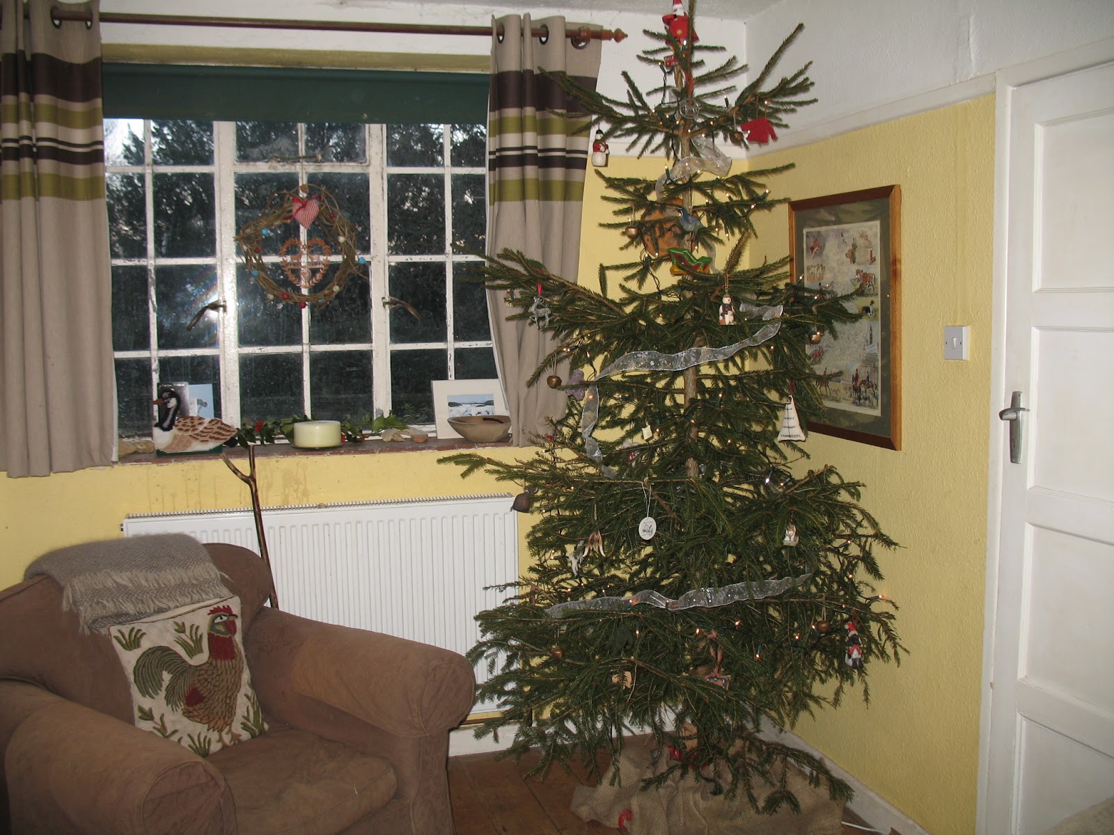 Milkweed & Teasel: Of Christmas trees and cobbling together