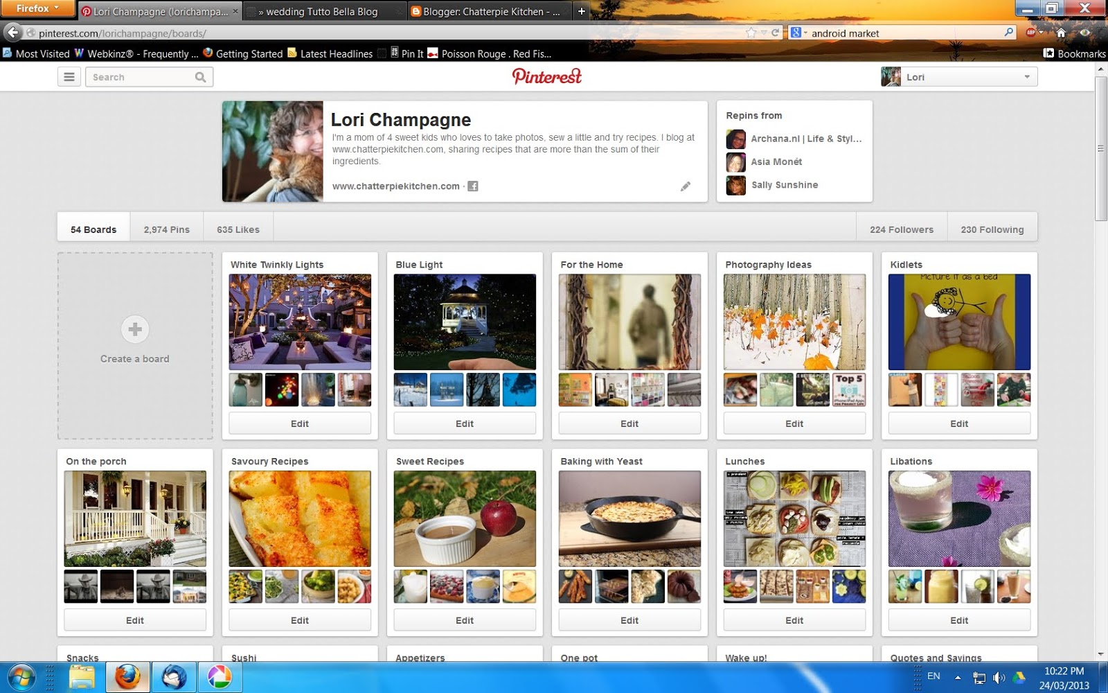 So much to love about Pinterest!