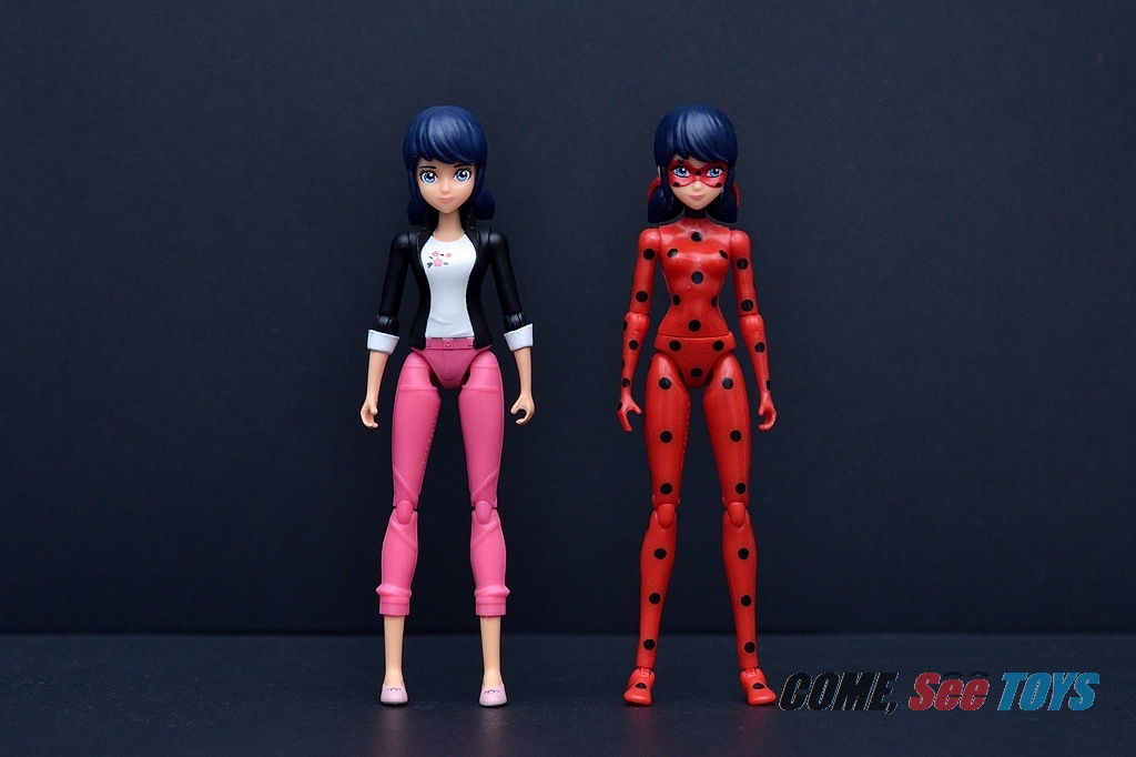 Come, See Toys: Miraculous 5.5" Figures - Ladybug, Marinette, Cat Noir ...