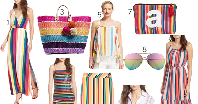 Stylish Summer Obsession: Rainbow Stripes | Stylelista Confessions