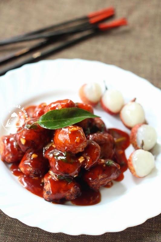 Nasi Lemak Lover: Lychee Pork 荔枝肉