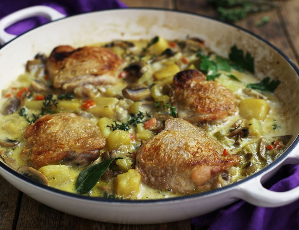 The Low Carb Diabetic: French Farmhouse Country Chicken
