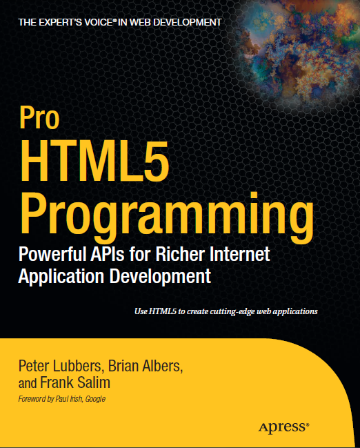 Desarrollo Net Web Html5 Javascript Móviles Y Más El Libro Del Día Pro Html5 Programming
