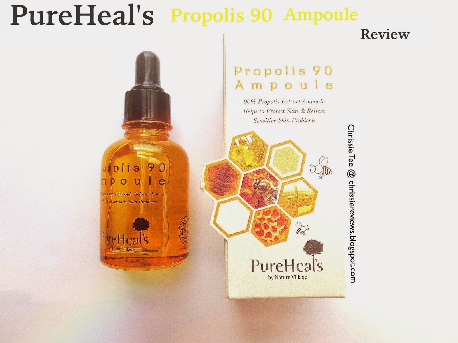 PureHeal's Propolis 90 Ampoule Review | Chrissie Reviews