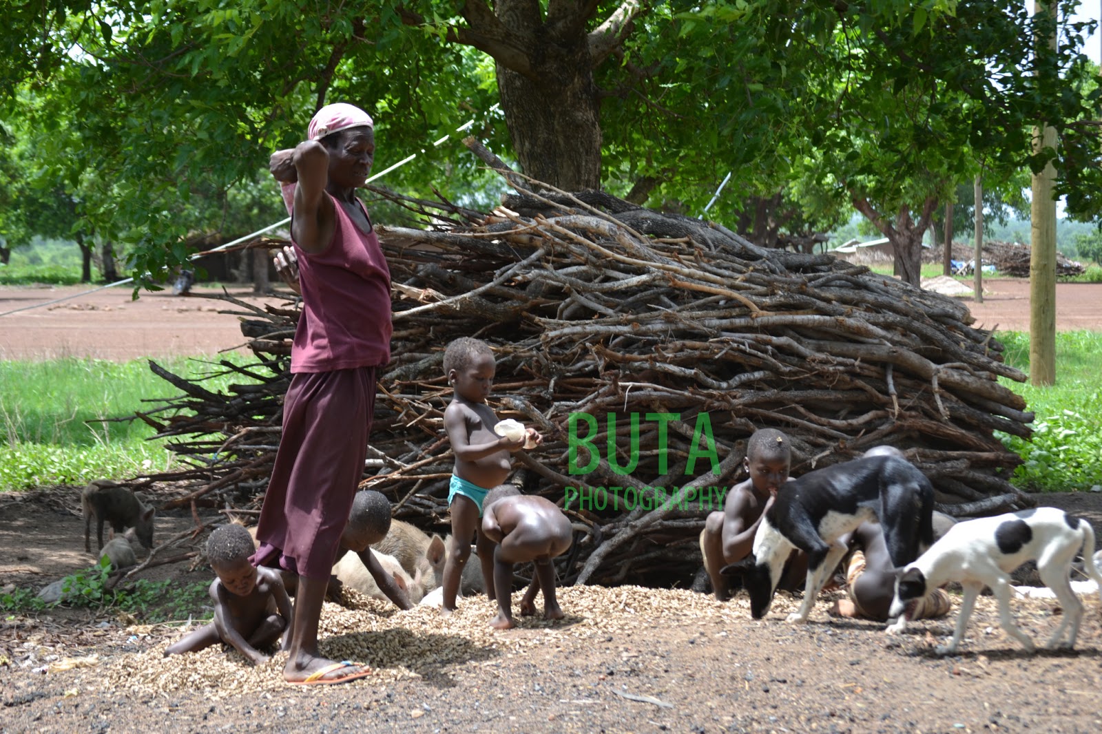 PHOTO CONCEPTS: ABJECT POVERTY STILL IN RURAL GHANA.