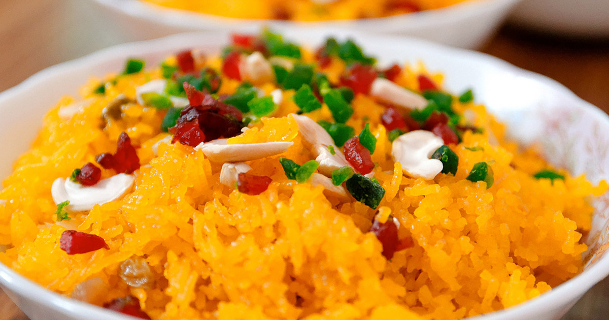 Zarda, Sweet Dish made by Rice. - Punjab Sohna