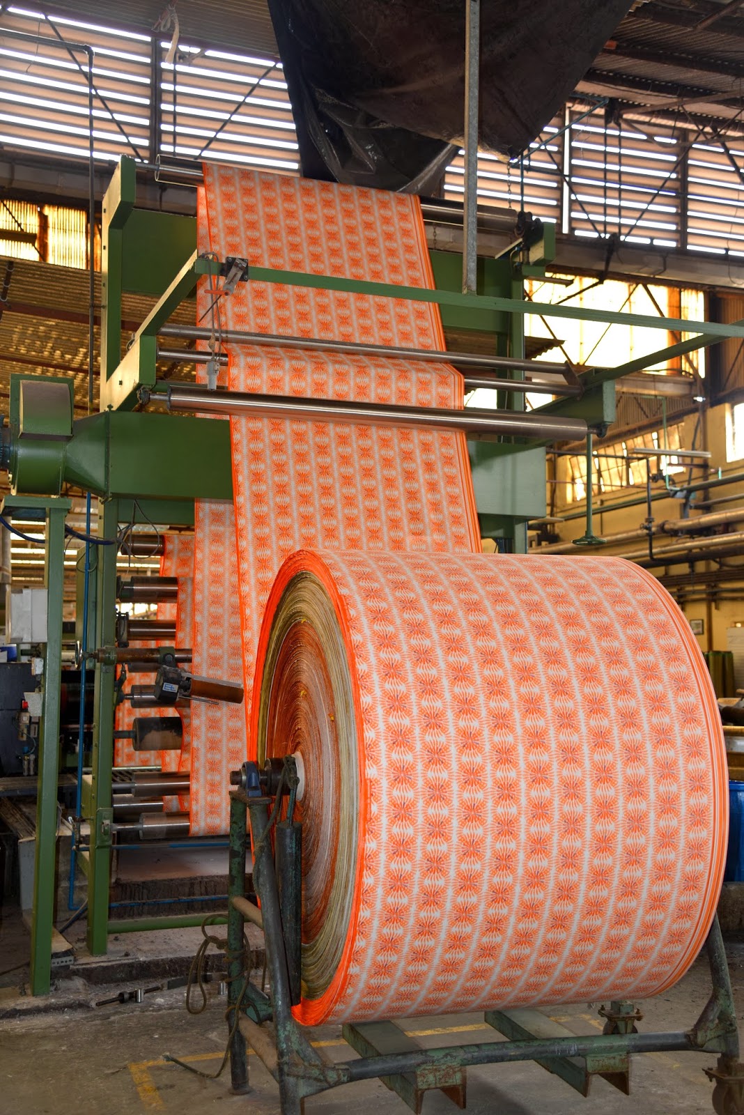 Life in Africa: GTP Fabric Plant (Ghana Textiles Printing)