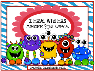 Classroom Freebies Too: Monster Sight Word Fun