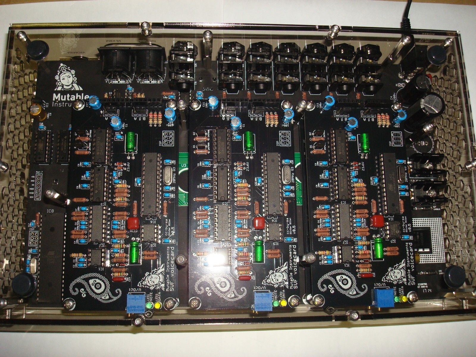 MATRIXSYNTH: Mutable Instruments Ambika SVF Filter Synthesizer Fully Loaded