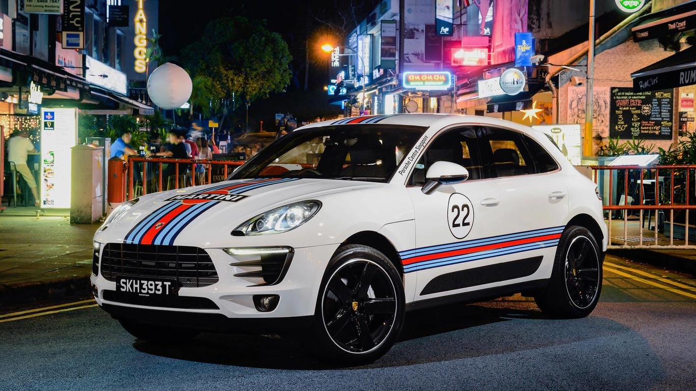 Porsche Macan Gulf, Martini, Rothmans, Pink Pig y Salzburg