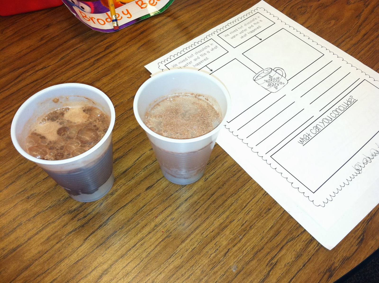 Happy Teaching & Happy Tech-ing!: Hot Chocolate Science
