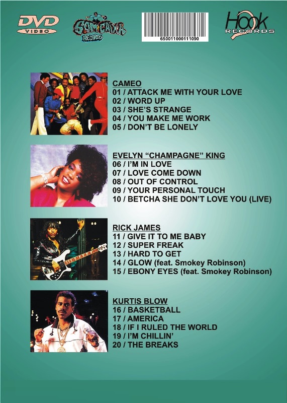 COLEÇÃO DVD's FUNK OLD SCHOOL ~ club grove