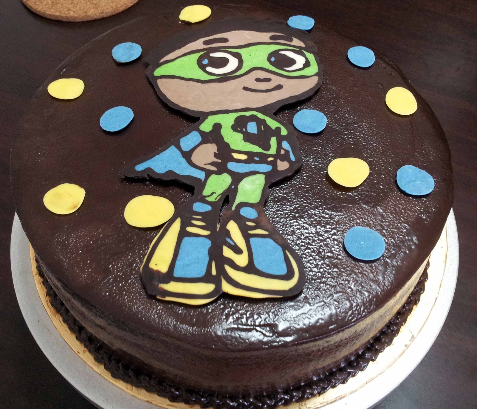 made by shas: Super Why cake for Faiz's birthday party