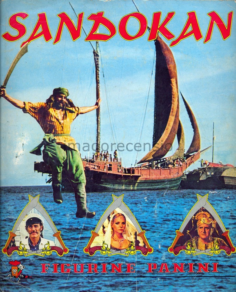 Imago Recensio: Sandokan - Album figurine Panini 1976