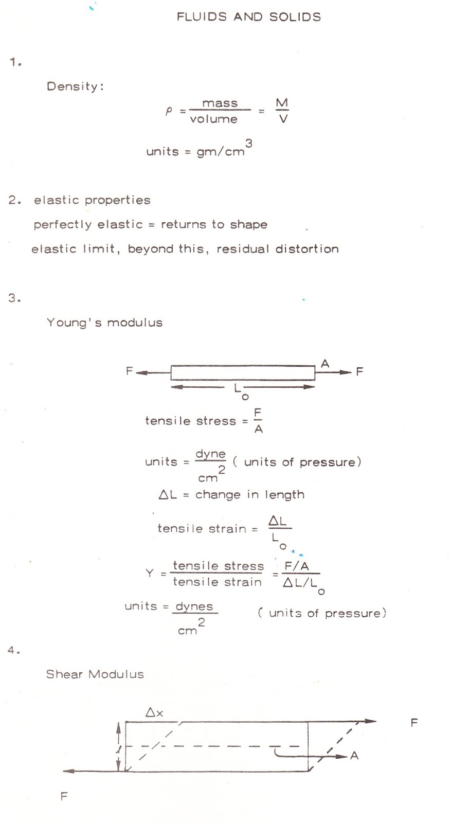 Everything MCAT: MCAT Learning Materials: Lesson 6 Fluids and Solids