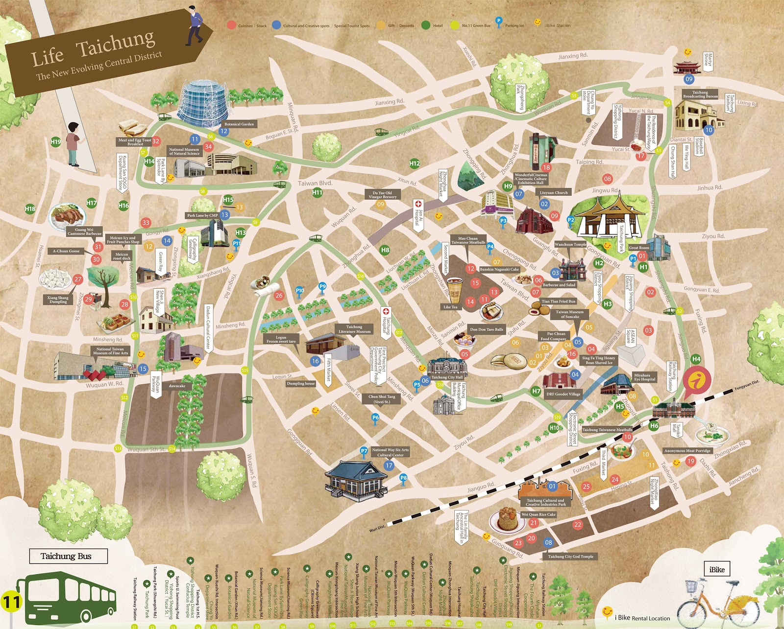 One Day Trip in Taichung - Taichung, Taiwan | Blue Moon (Travel Blog ...