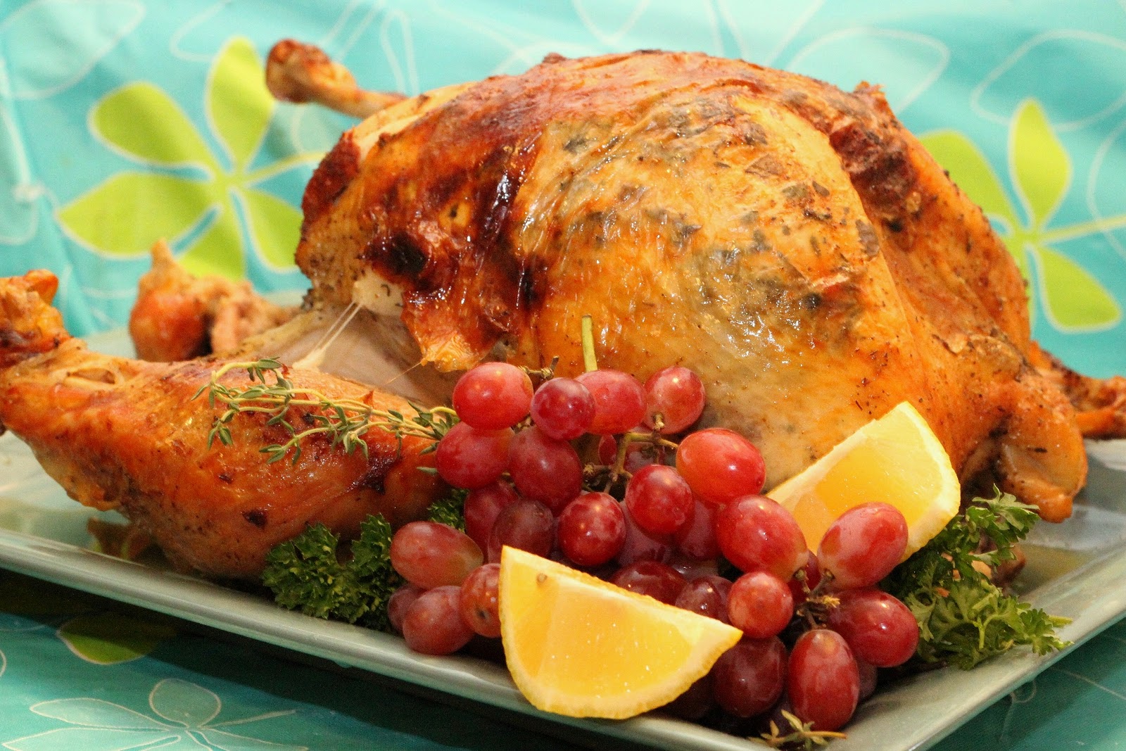 Dalia's Delights: Salted Herbed Roast Turkey