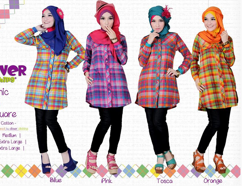 Pilihan Baju Muslim Remaja Terpopuler - Trend Fashion Terbaru 2015