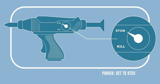 Non-lethal Weapons of the Science Fiction Future