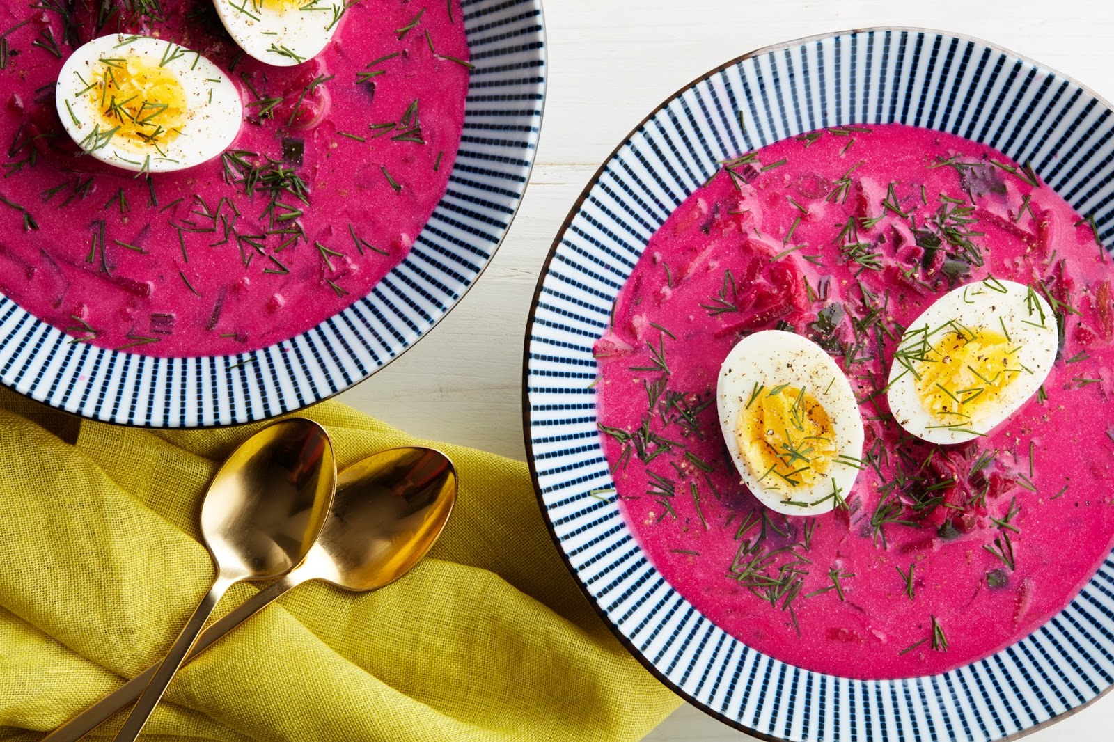 Chilled beet soup ||Recipe - KARKOS CUISINES