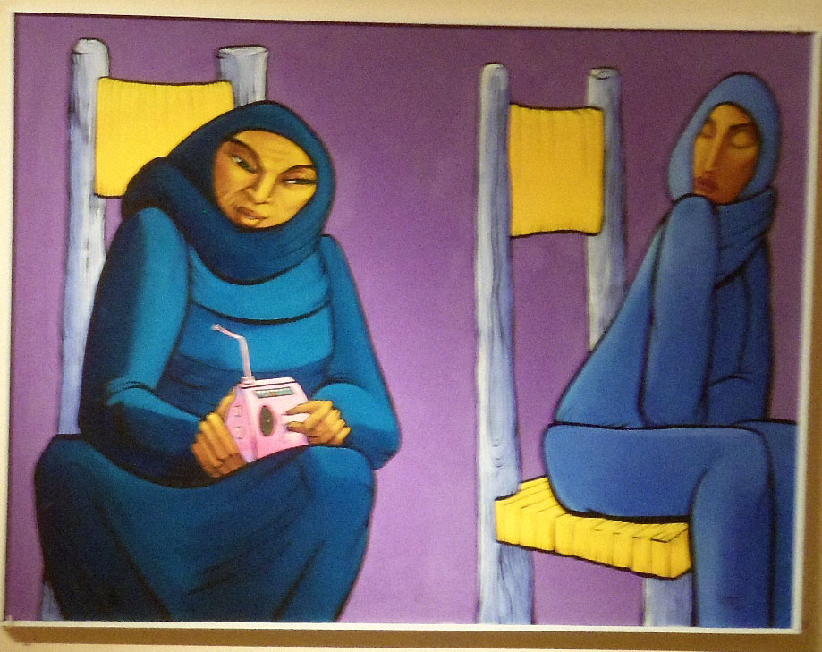 Vince the Teacher: Daniel Luna's Paintings: Museo de las Americas Field ...