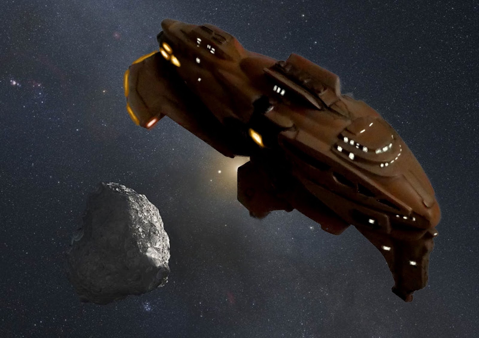 Happyscale-Modellbau: Kazon-Ship - Star Trek Voyager 3-kit set REVELL